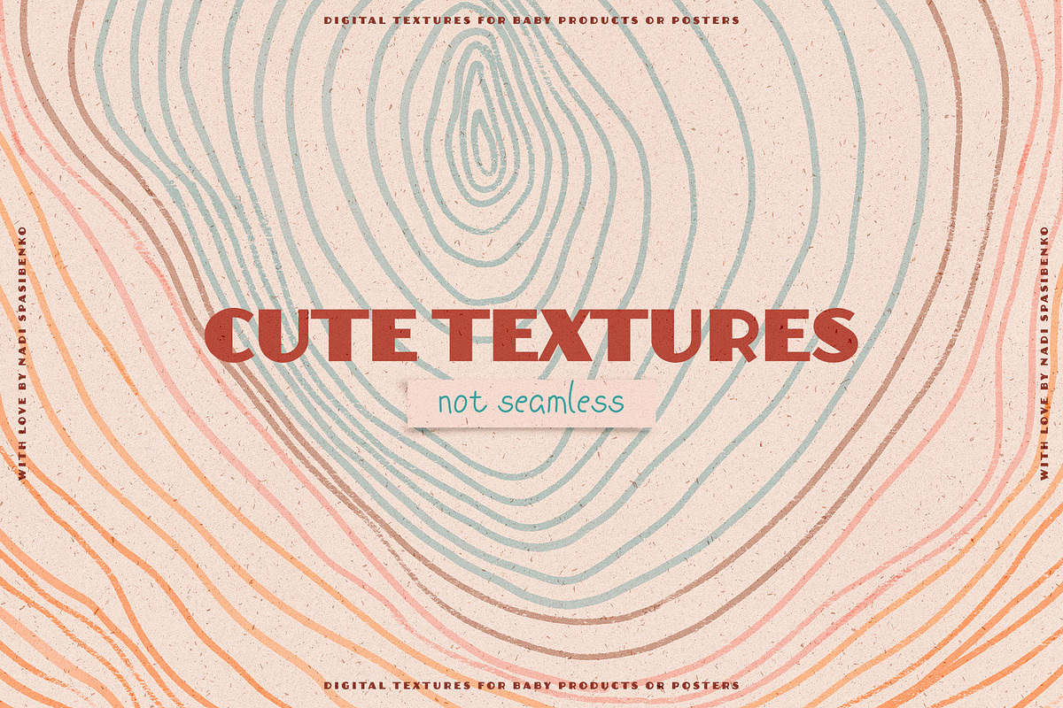 17 cute retro textures
