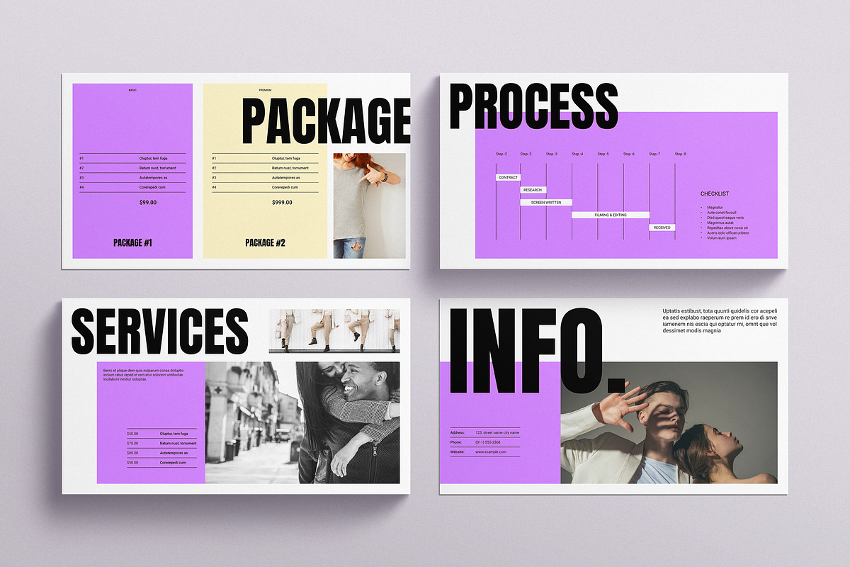 Media Kit Presentation Template, a Presentation Template by ...