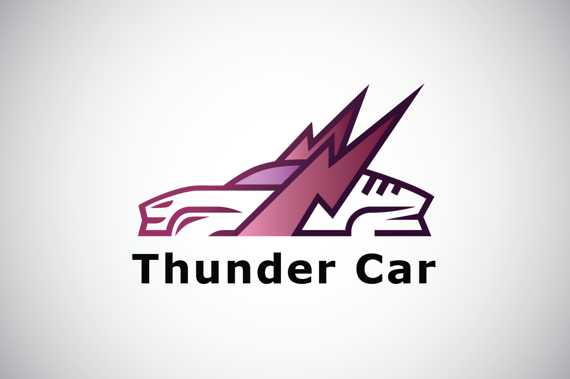 Winged Thunder Car Logo Template, a Branding & Logo Template by ...