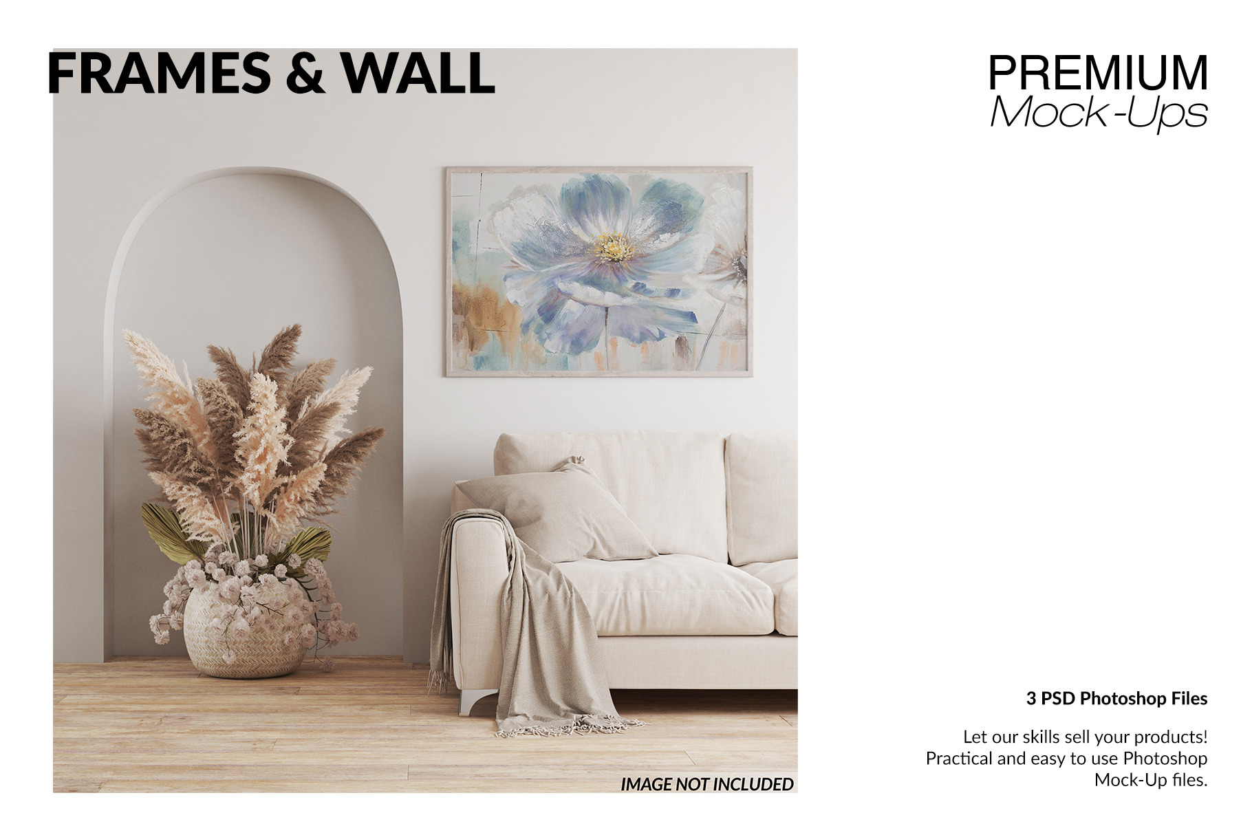 3 Shapes of Frame Mockup, a Product Mockup by mock-ups