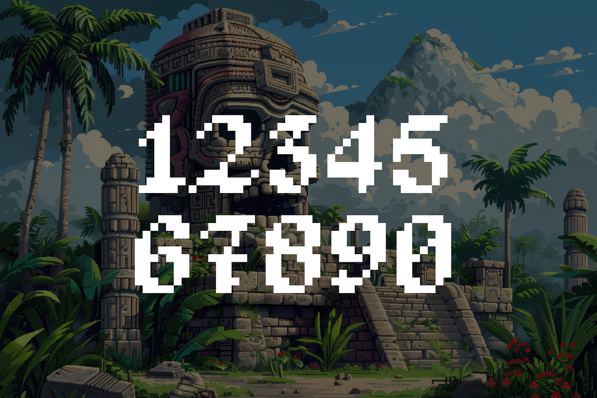 Rune Craft - Story Pixel Font, a Sans Serif Font by HipFonts