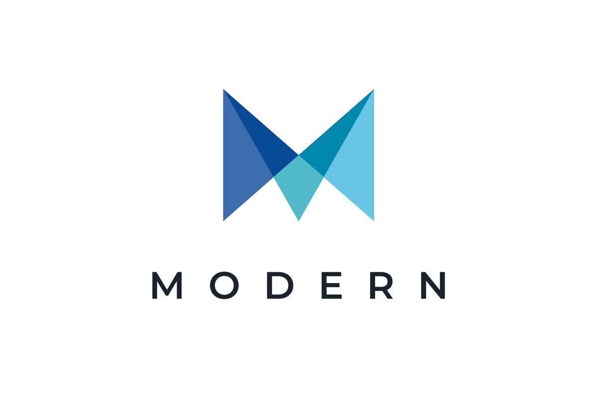 Modern M Logo, a Branding & Logo Template by brandphant