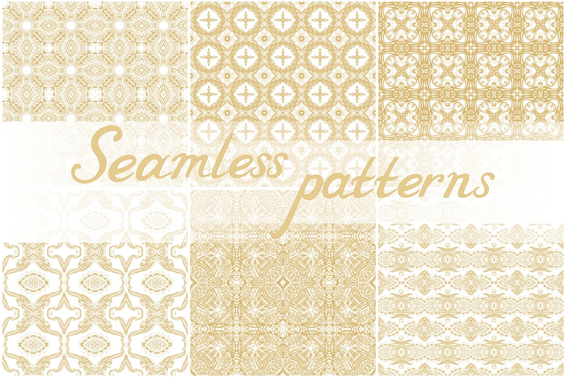 Set of 26 seamless laced patterns | Creative Market