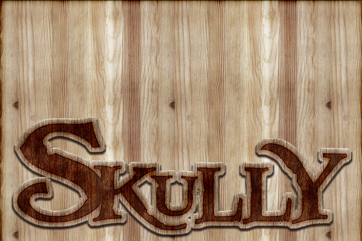 Skully - Design Font, a Font by Jeff Napadow