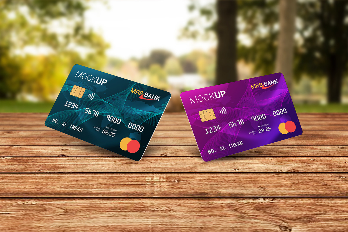 Debit Card Mockup, a Product Mockup by alimran24