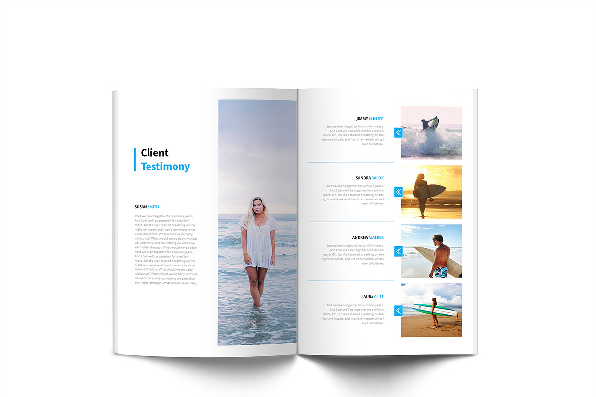 High Wave - Surfing A4 Brochure, a Brochure Template by Incools Stokie