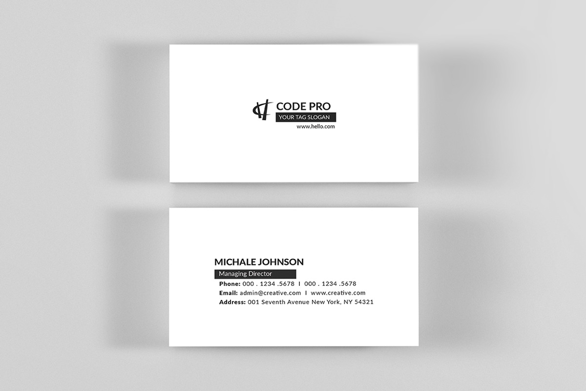 Smart Business Cards, a Business Card Template by Genereux Art