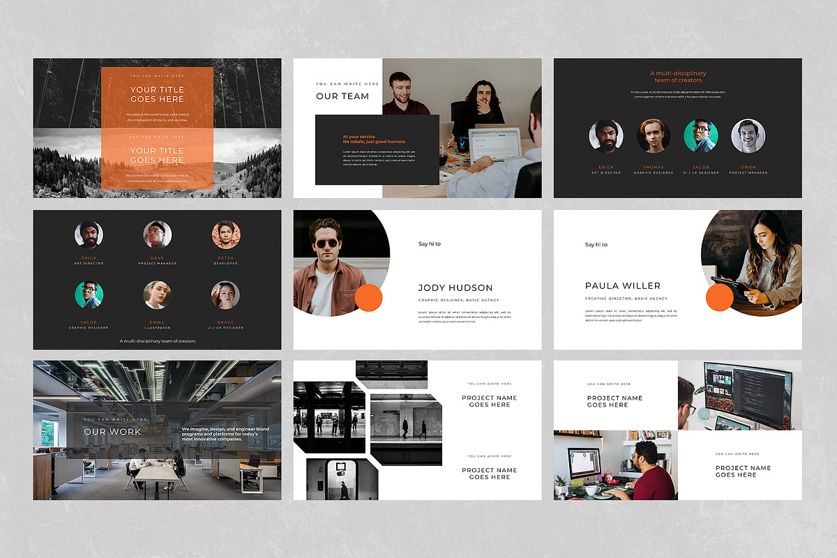 Agency - PowerPoint Template, a Presentation Template by Bervisual