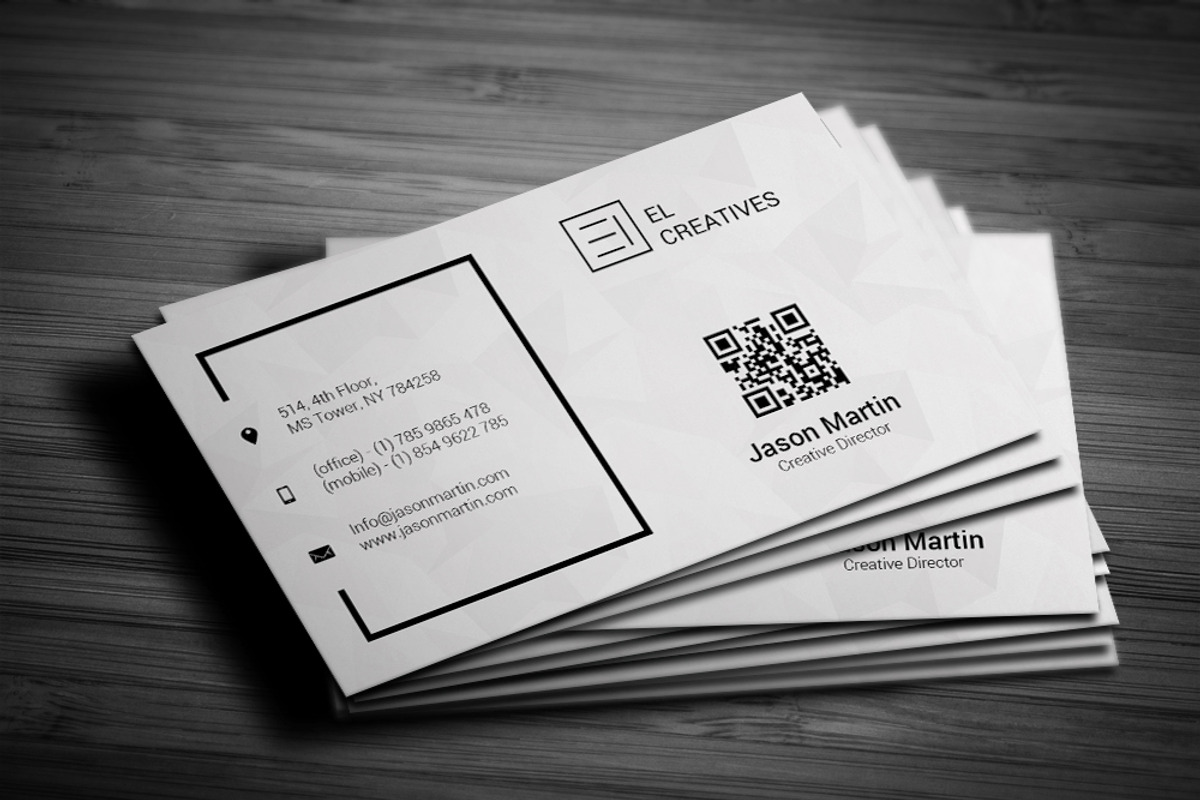 Creative Map Business Card, a Business Card Template by bouncy