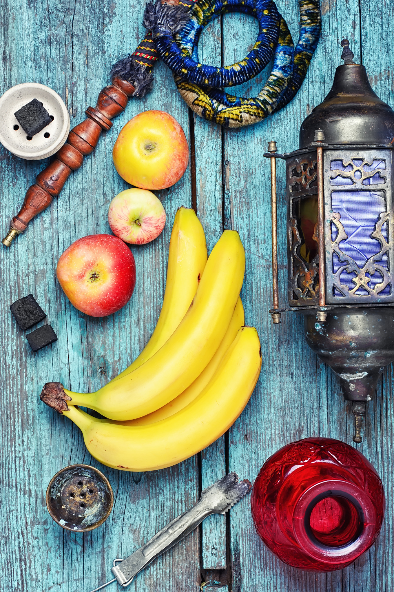 Shisha banana flavor containing smoke, hookah, and tobacco, a Beauty ...