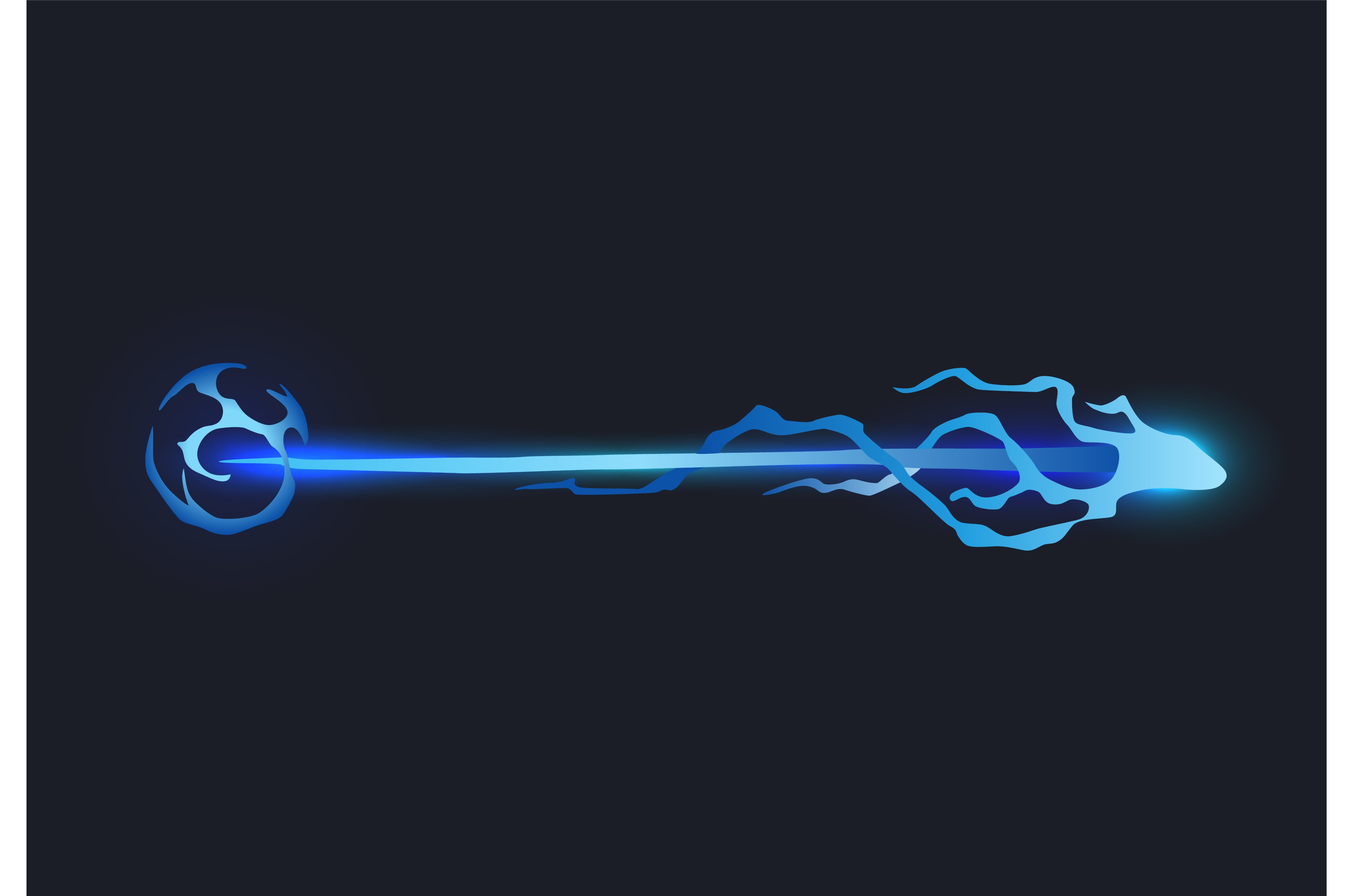 Cartoon laser gun beam, a Technology Illustration by Things for designers