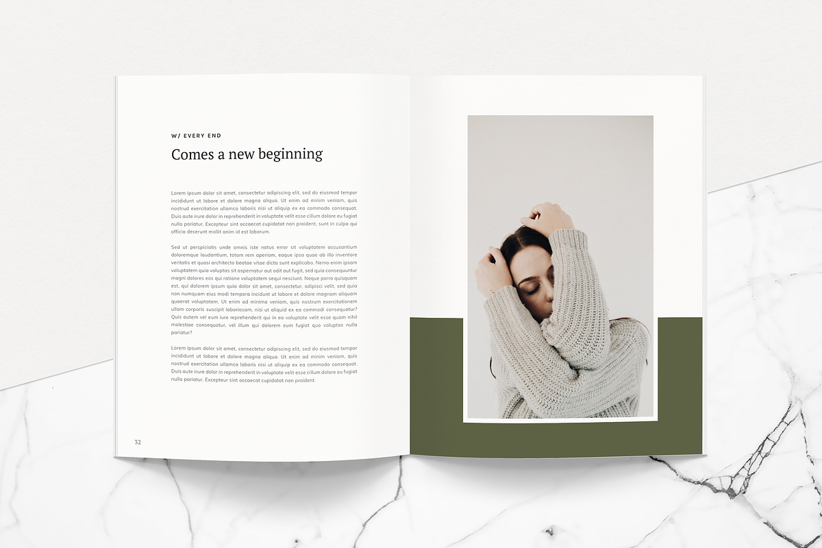 Friend Magazine Template, a Magazine Template by SubtleSupply