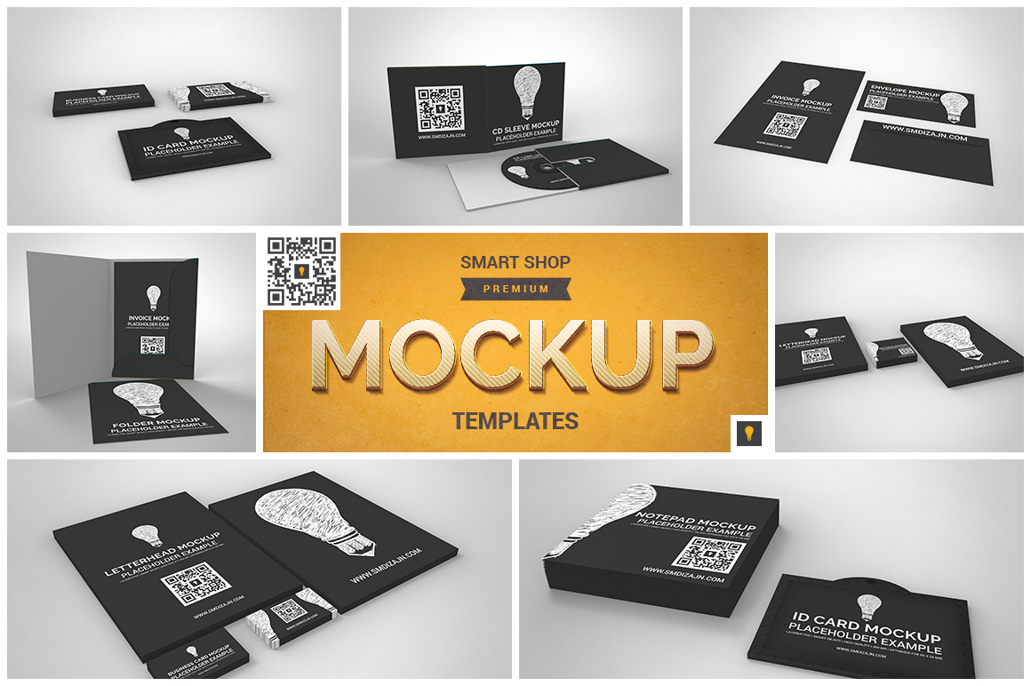 Branding Stationary Mockup Set, a Product Mockup by Shocky Design Studio
