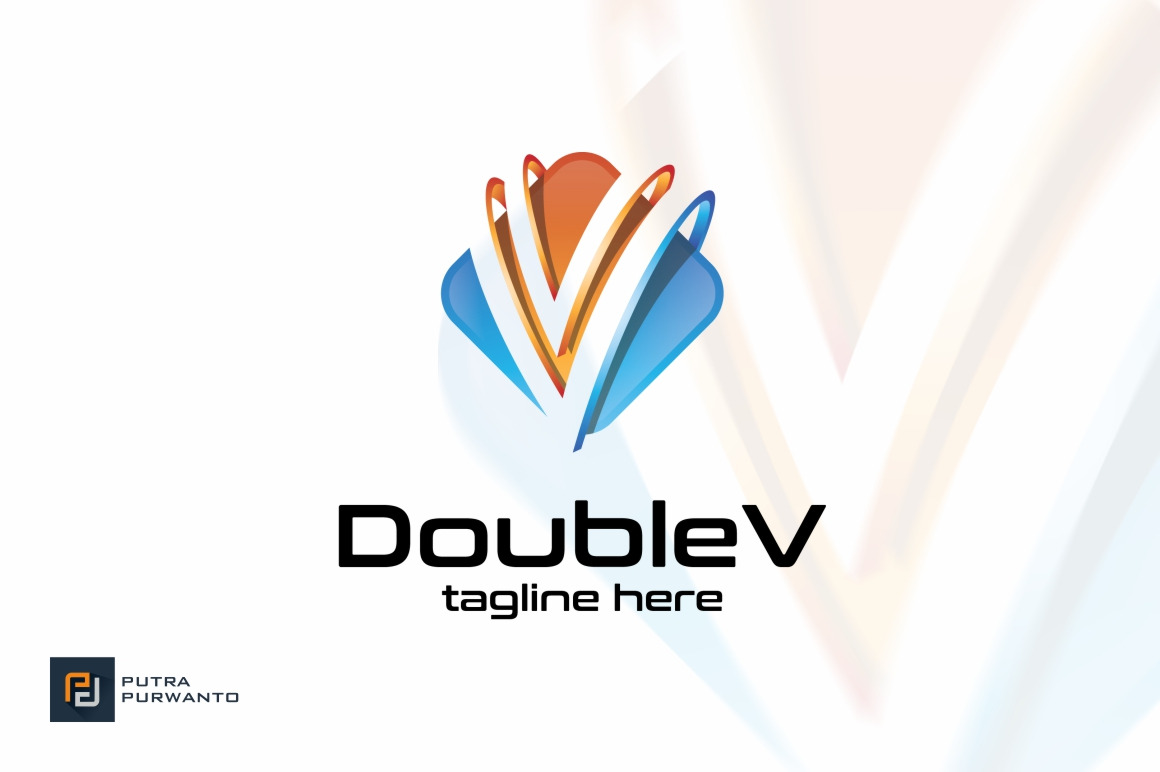 Double V - Logo Template, a Branding & Logo Template by putra_purwanto ...