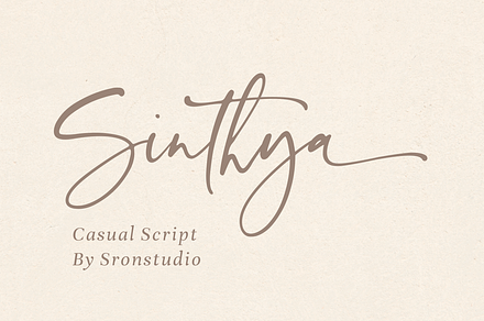 Violette Script Font, a Script Font by Sronstudio