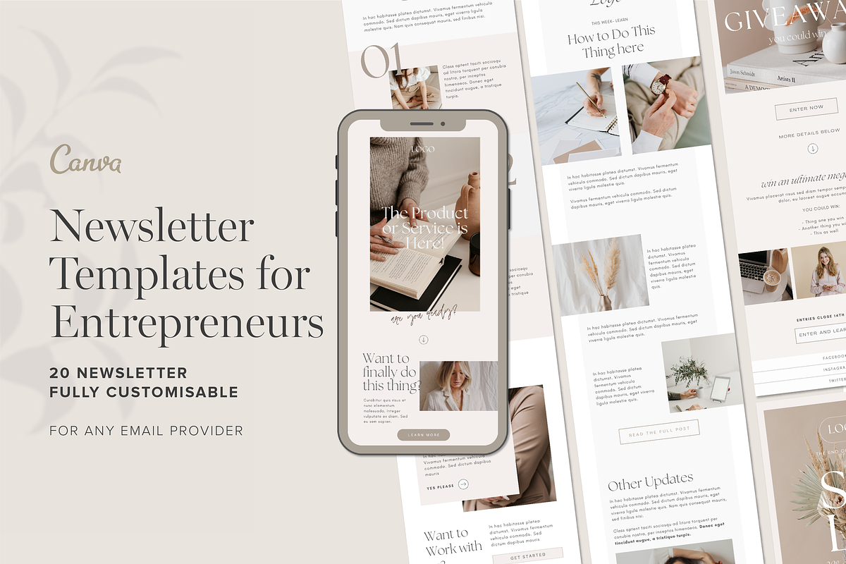 Email Marketing Templates Canva