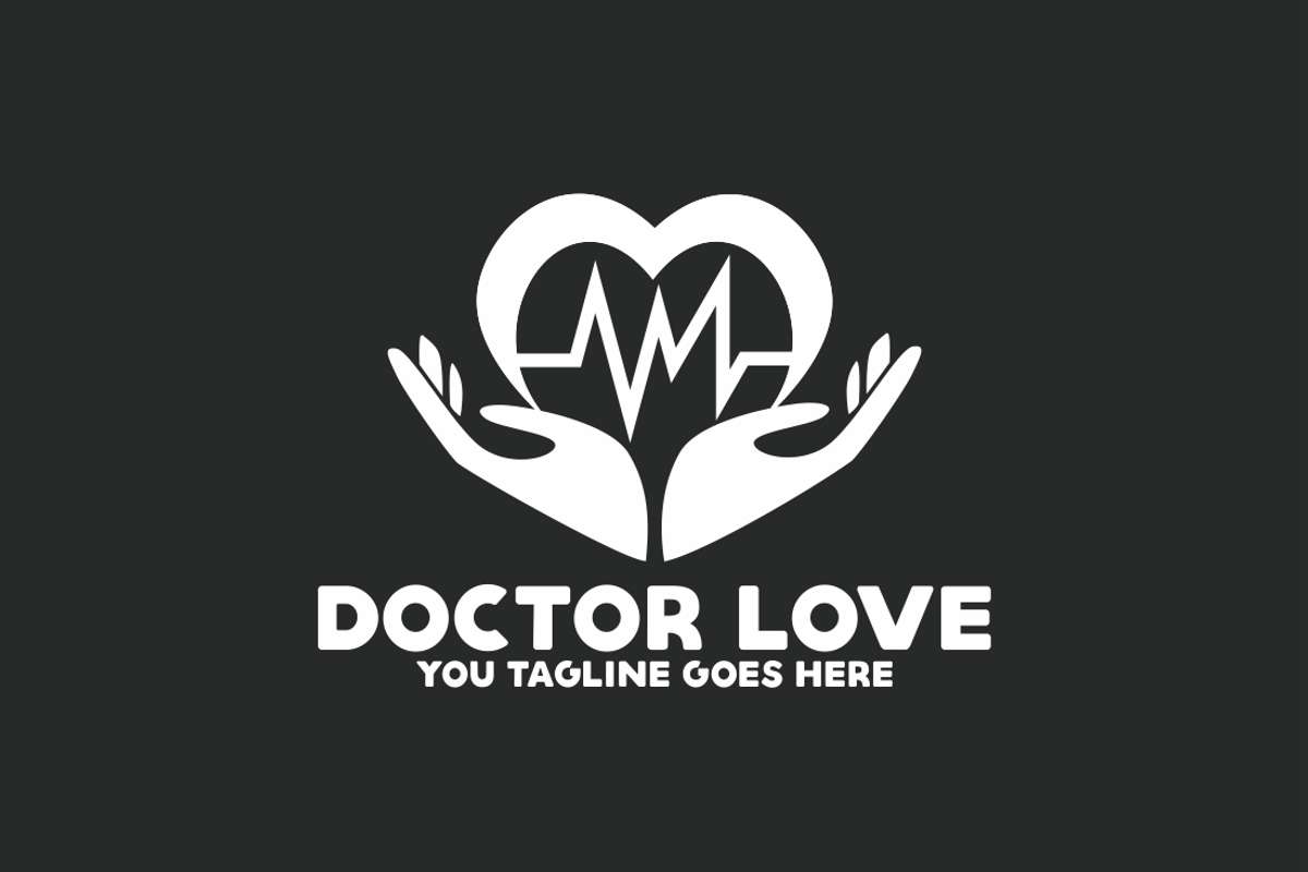 Doctor Love Logo, a Branding & Logo Template by Brandlogo