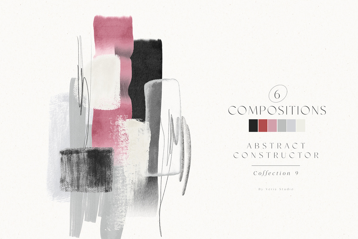Abstract Texture Constructor Bundle, a Texture Graphic by Veris Studio