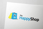 Happy Shop Logo Template, a Branding & Logo Template by Slim Studio