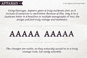 Appareo All, a Serif Font by Kimmy Design