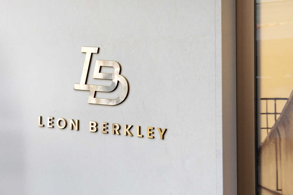 LB Corporate Monogram Logo, a Branding & Logo Template by QRMockups