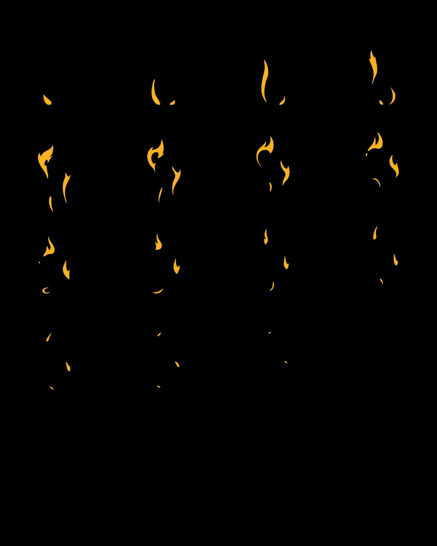 Sprite Sheets Flame. Ready for games., an Illustration by YashkovskiyMD ...