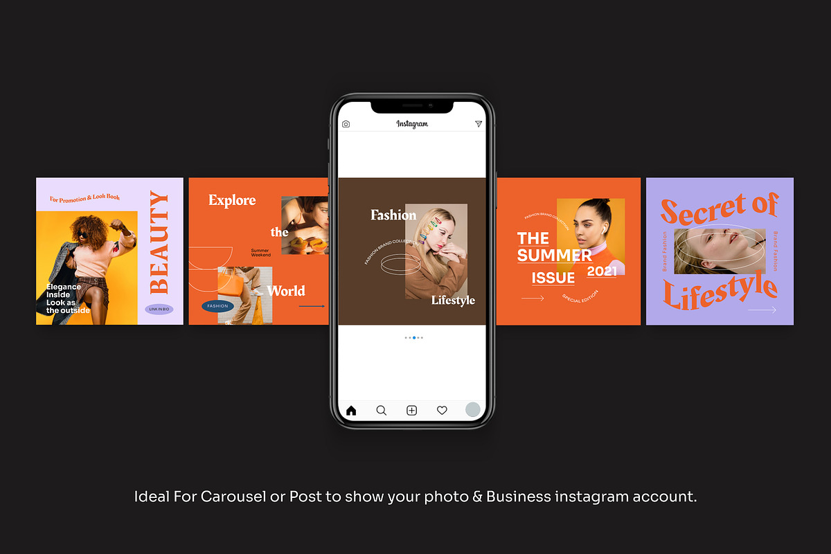 Detroit Social Media Template, a Social Media Template by Dirtytemp Studio