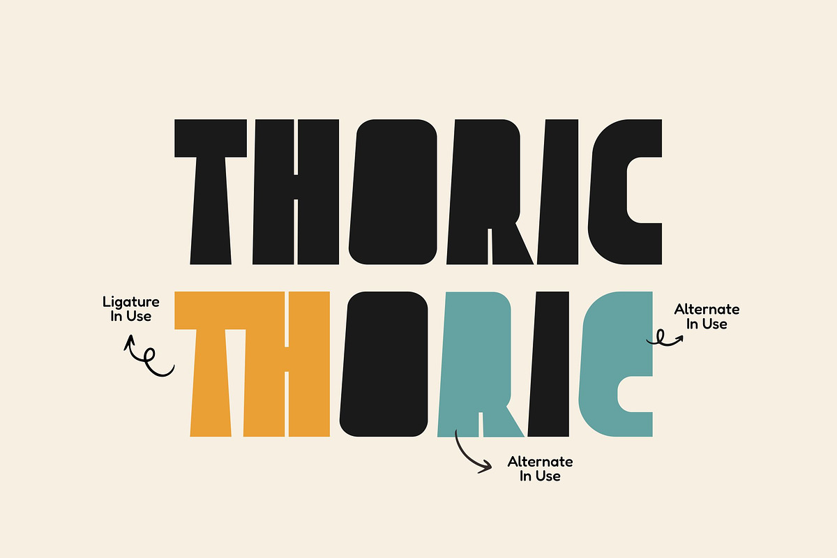 Bold Orange - Bold Playful Typeface, a Sans Serif Font by Imoodev