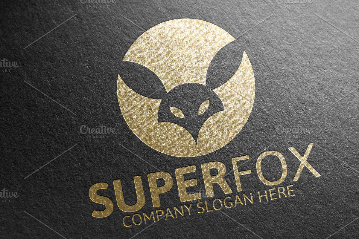 Super Fox Logo, a Branding & Logo Template by Josuf Media | Creative Market