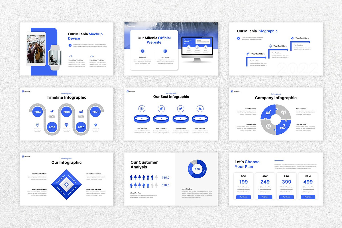 Milenial Presentation Google Slides, a Presentation Template by ...