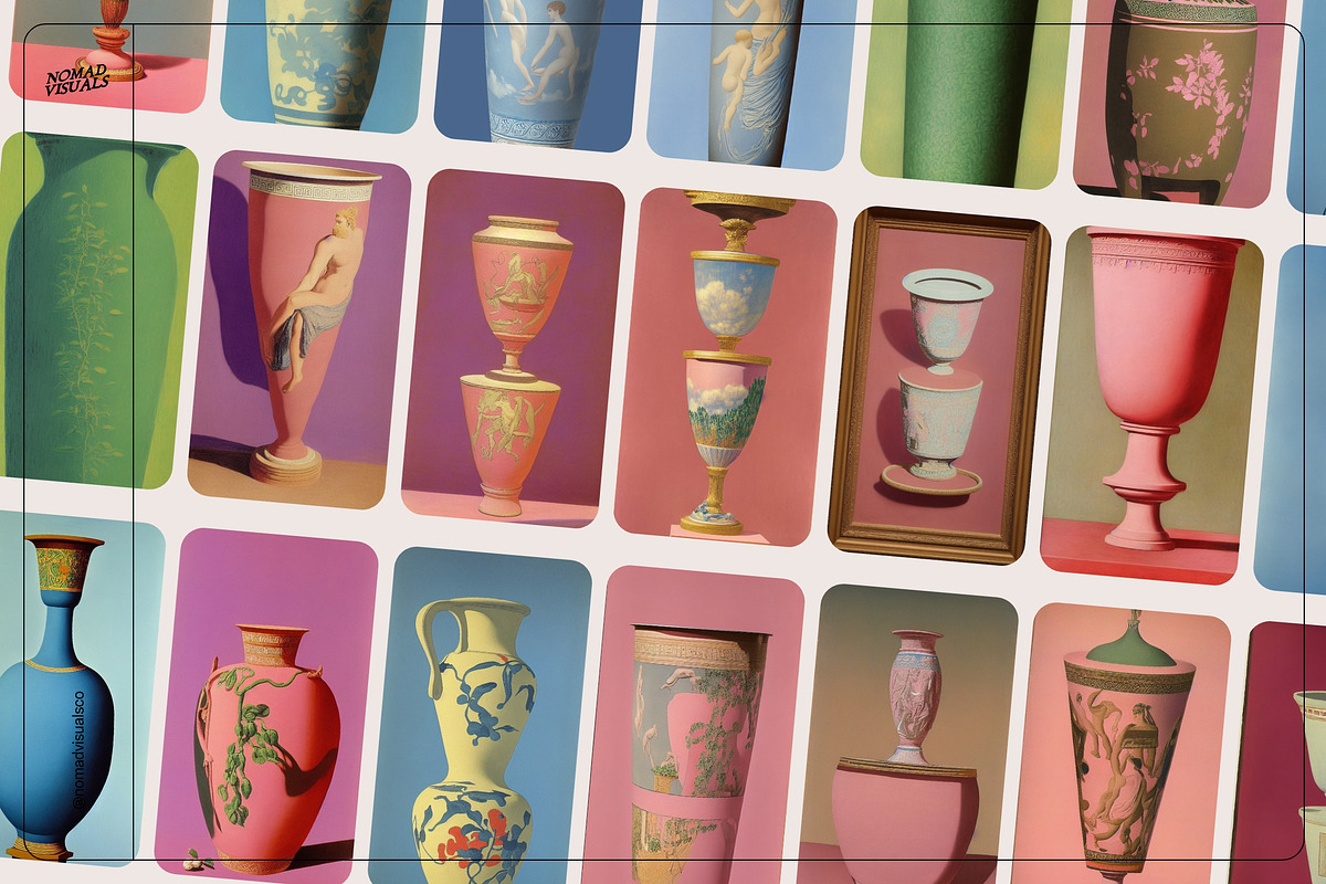 Classical Surrealism, a Decorative Illustration by Nomad Visuals