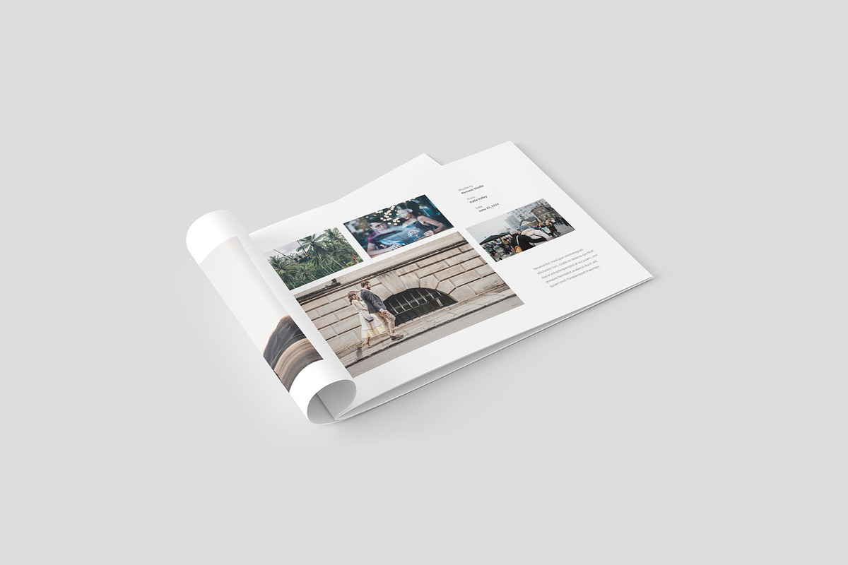 A5 Story Photobook, a Brochure Template by Meenom