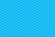 White isometric grid on cyan | Graphic Patterns ~ Creative Market