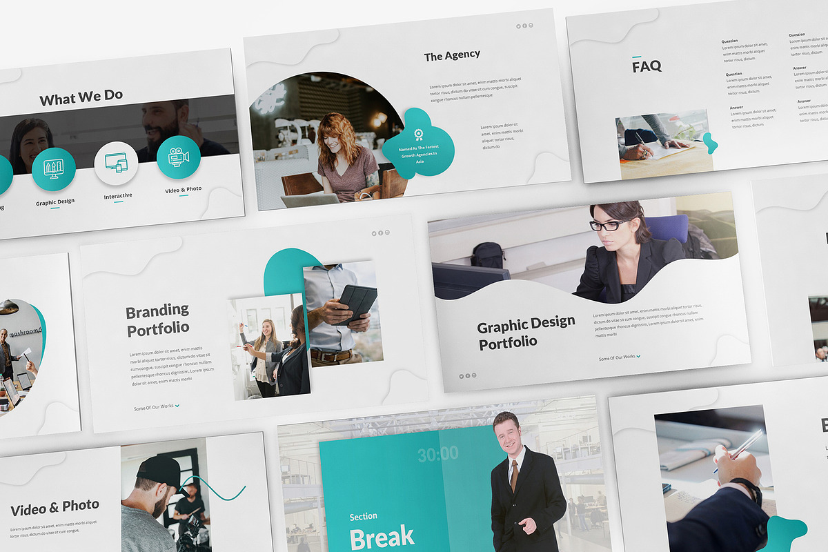 Creative Agency Powerpoint Template, a Presentation Template by Incools ...
