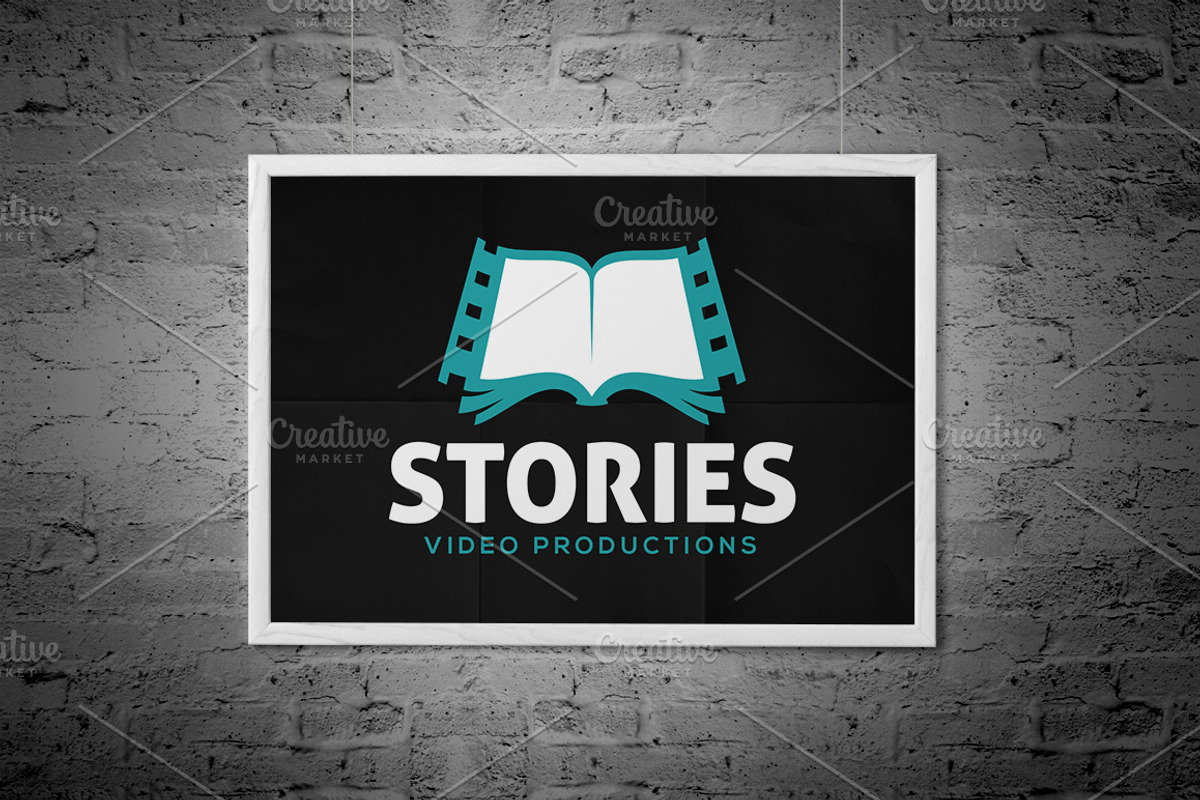 Stories Logo 2, a Branding & Logo Template by Scredeck