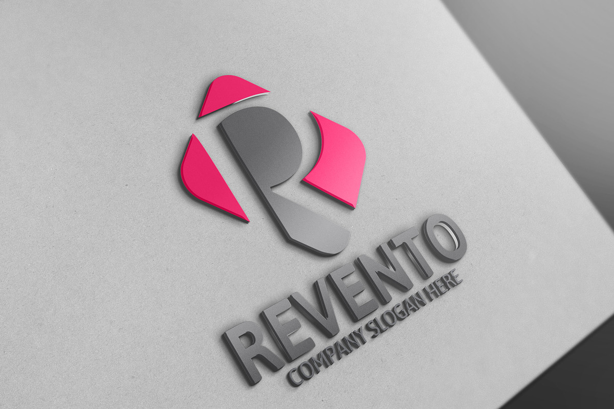 Revento R Letter, a Branding & Logo Template by Josuf Media