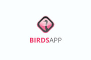Birds App Logo, a Branding & Logo Template by Maraz Logo