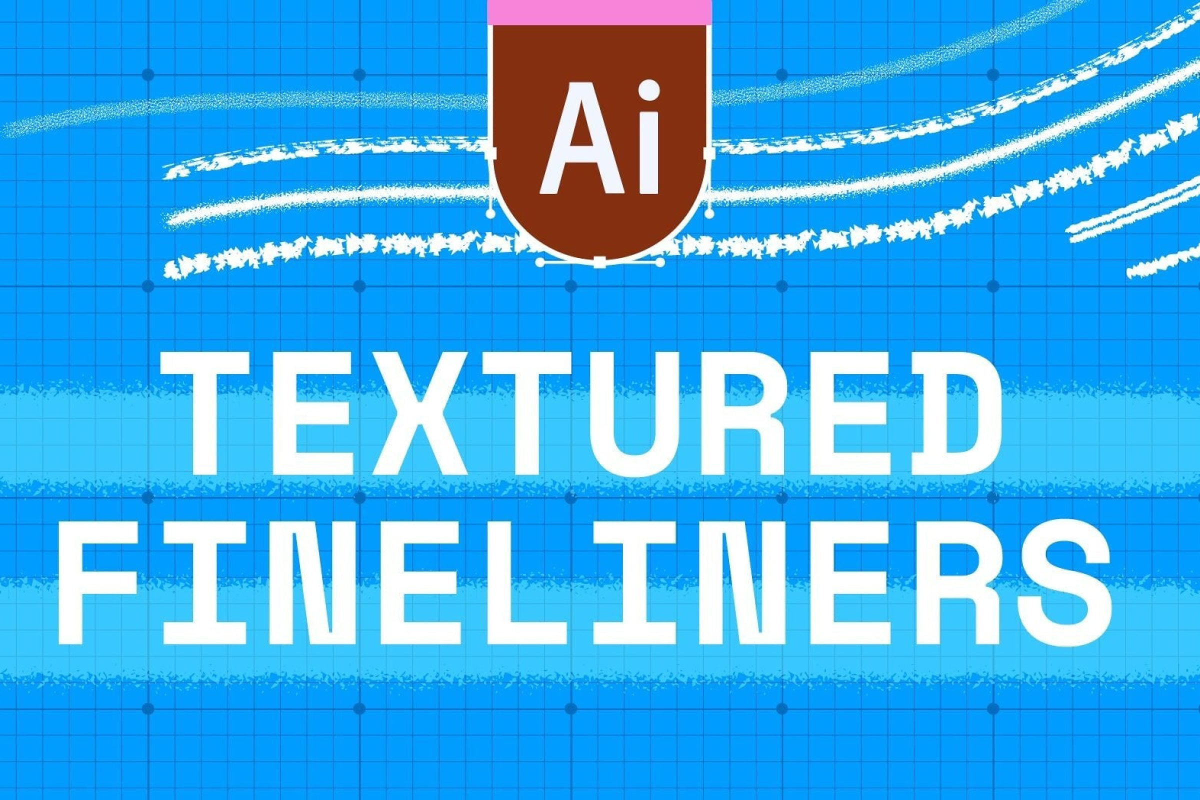 Textured Fineliner Adobe Illustrator
