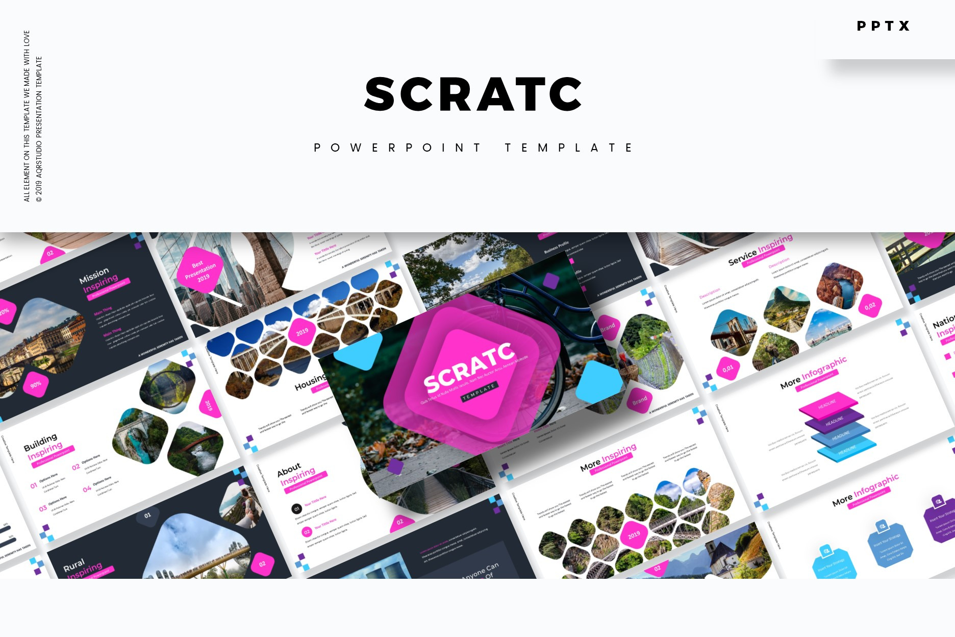 Scratc - Powerpoint Template | Presentation Templates ~ Creative Market