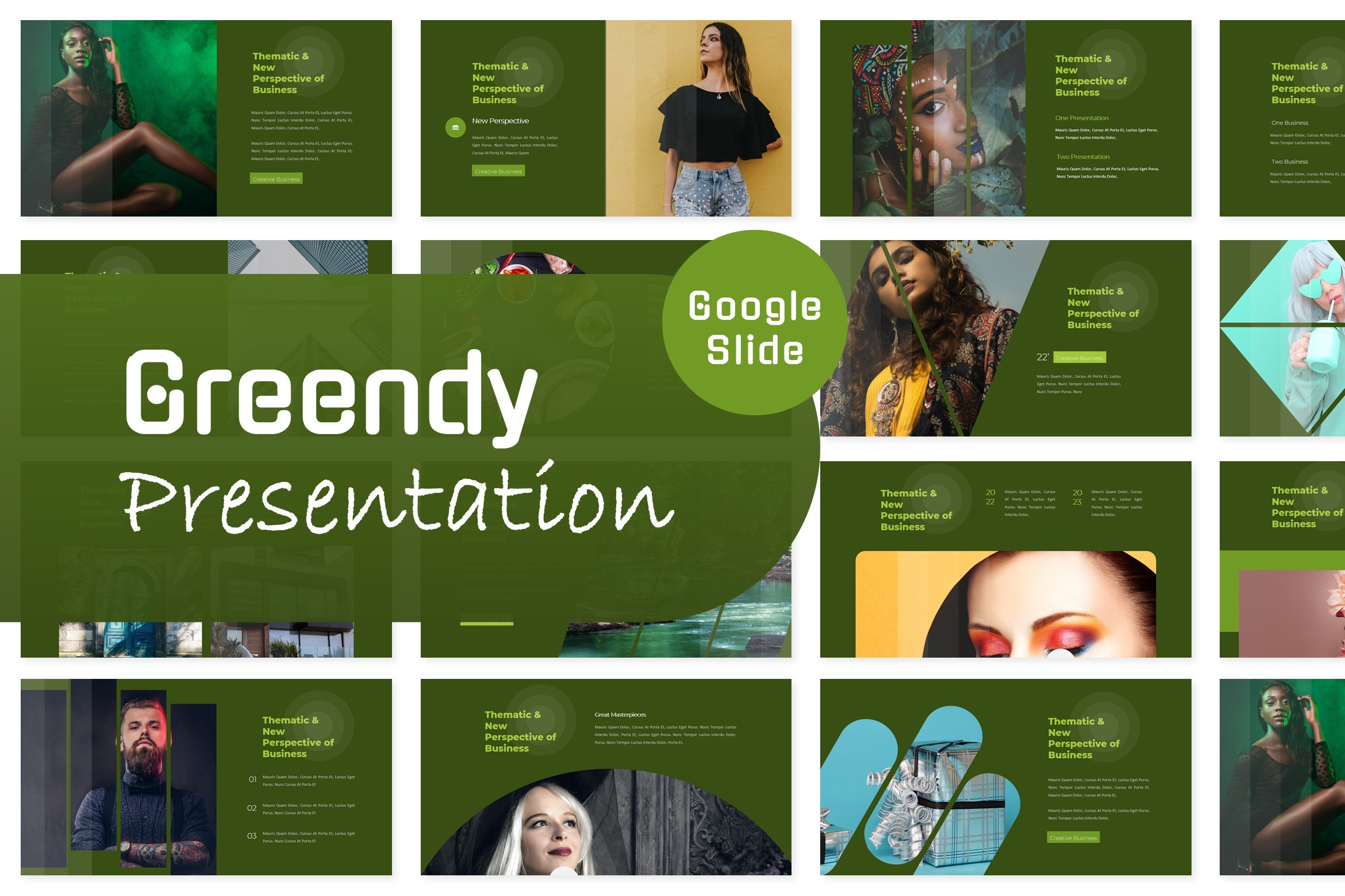 Thematic - Google Slide Template, a Presentation Template by AQR Studio