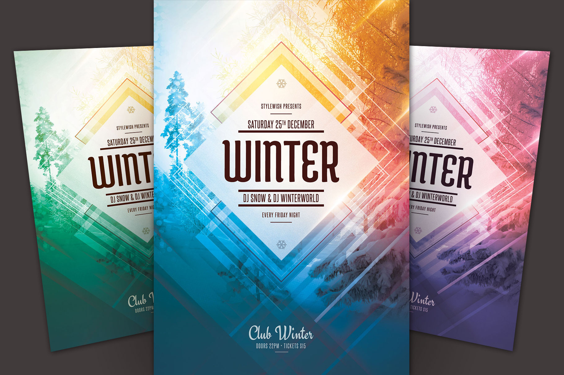 Winter Flyer, a Flyer Template by styleWish