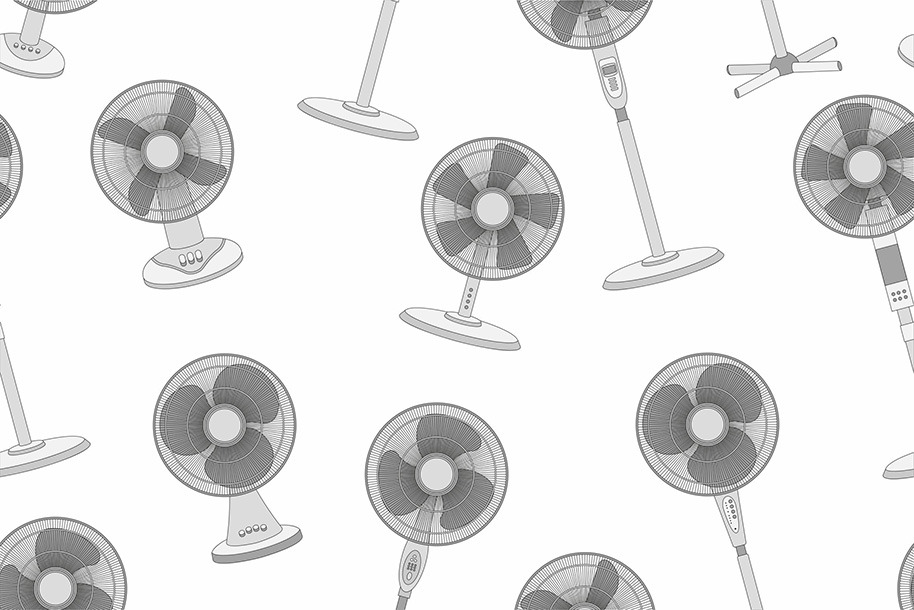 Seamless pattern of Electric fan | Background Graphics ~ Creative Market