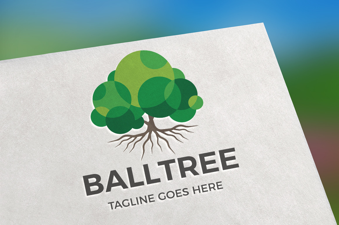 Ball Tree Logo, a Branding & Logo Template by Design_Planet