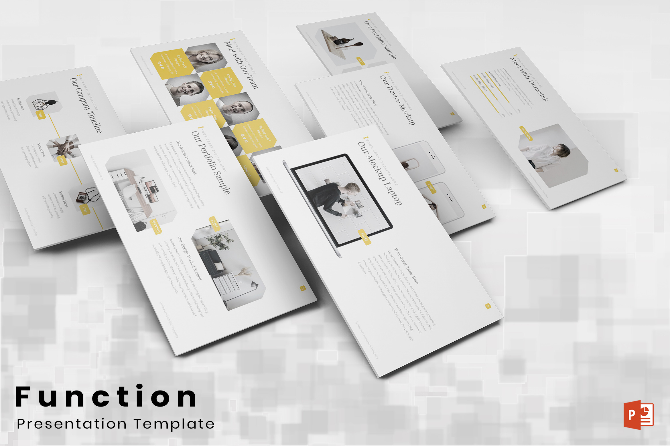 Function - Powerpoint Template, a Presentation Template by inspirasign
