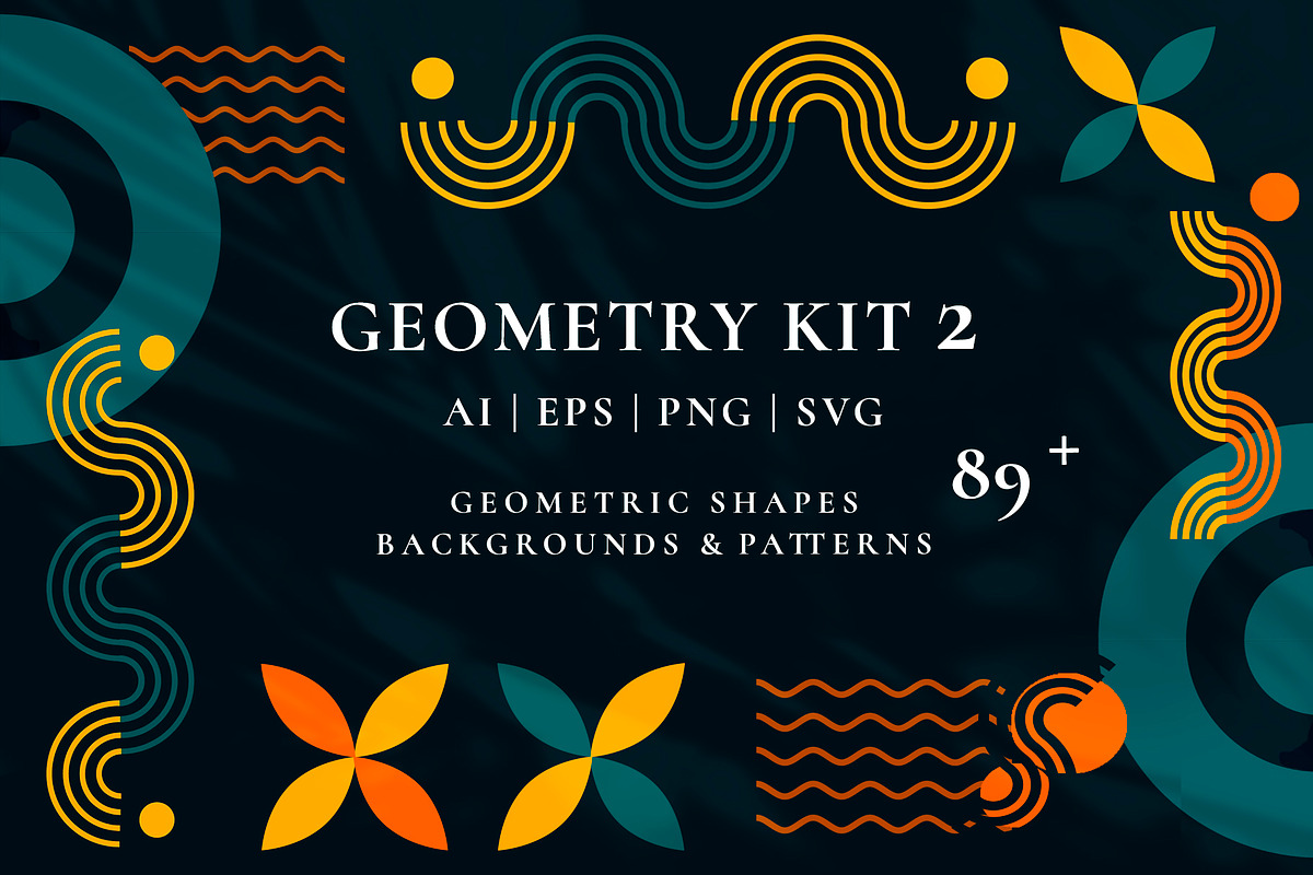 Art Geometry Kit 2, a Pattern Graphic by Graphic Art