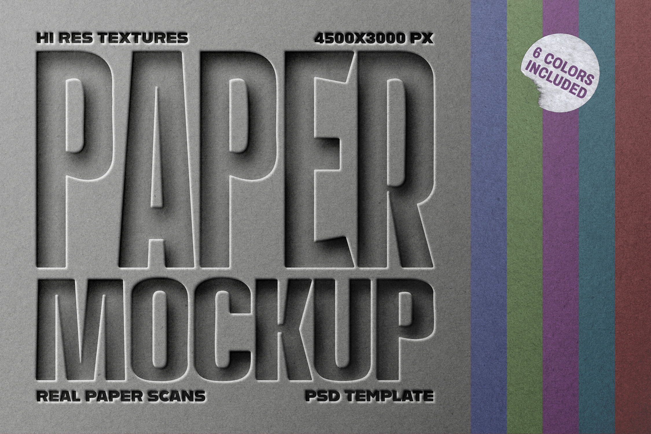 Cardboard Paper Cutout Mockup, a Layer Style Add-On by Design Squad