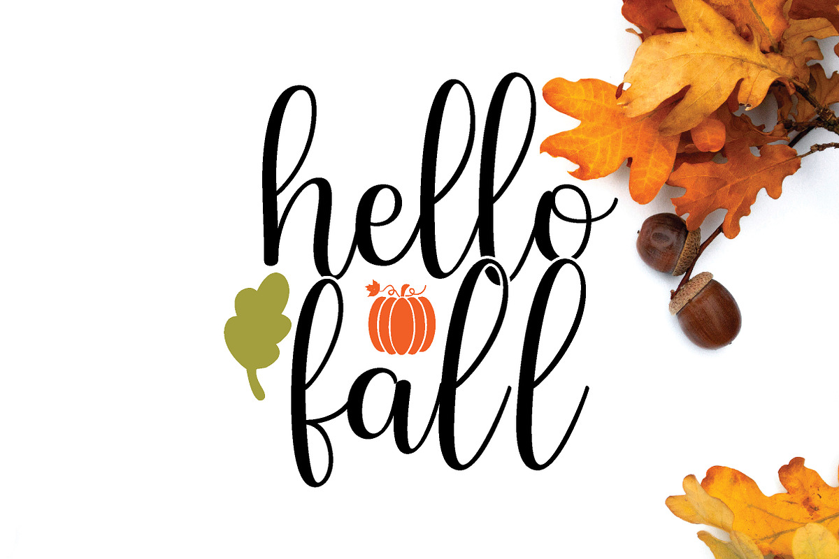 Fall sing SVG Bundle, an Illustration by CraftyIdeas | Creative Market