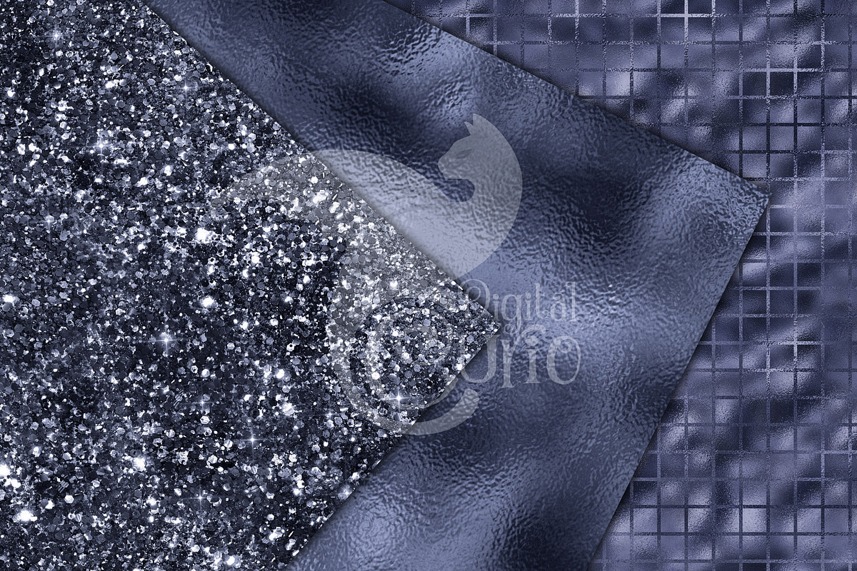 Luxury Navy Blue Textures, a Texture Graphic by Digital Curio