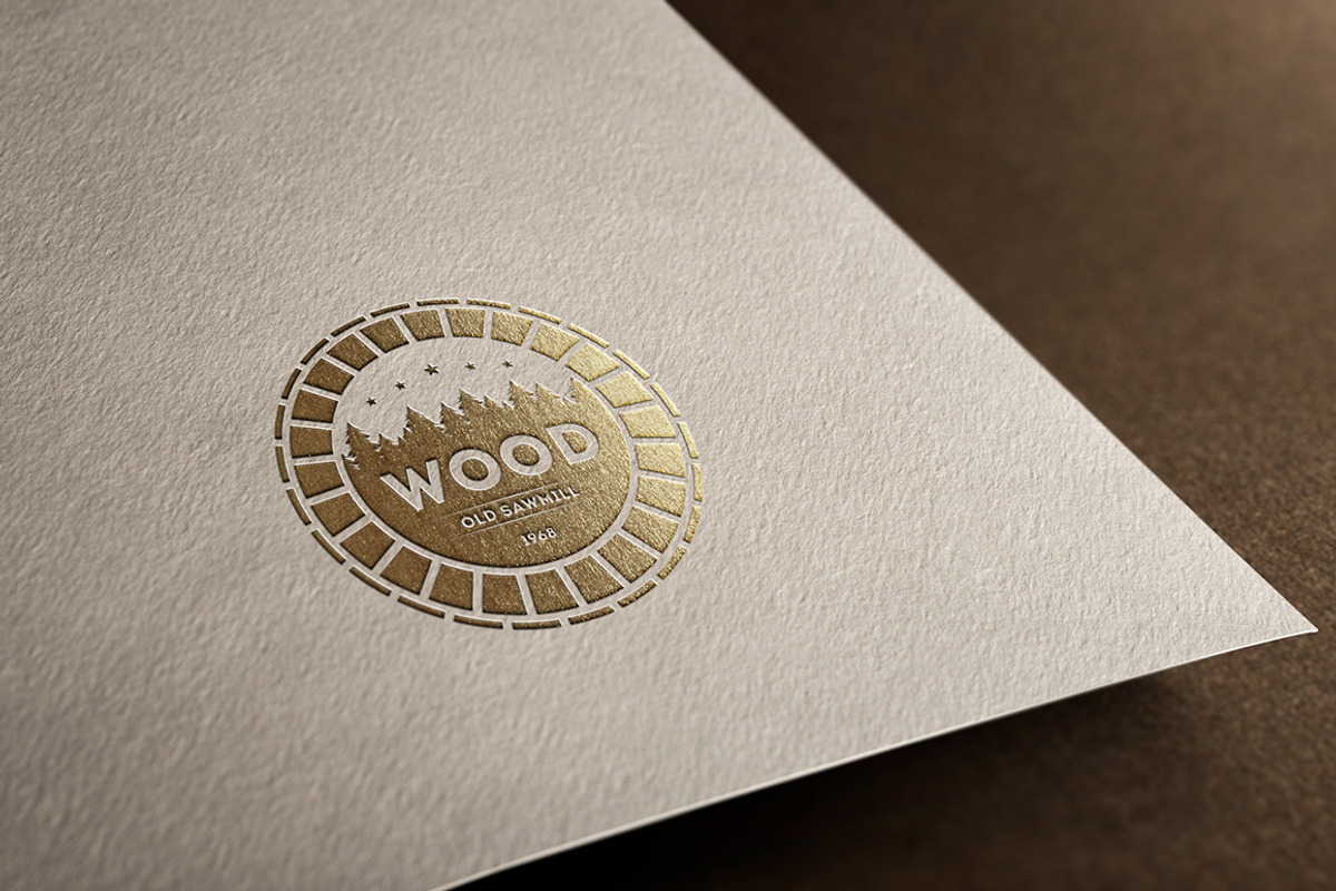 Wood work logo kit, a Branding & Logo Template by Alfazet Chronicles
