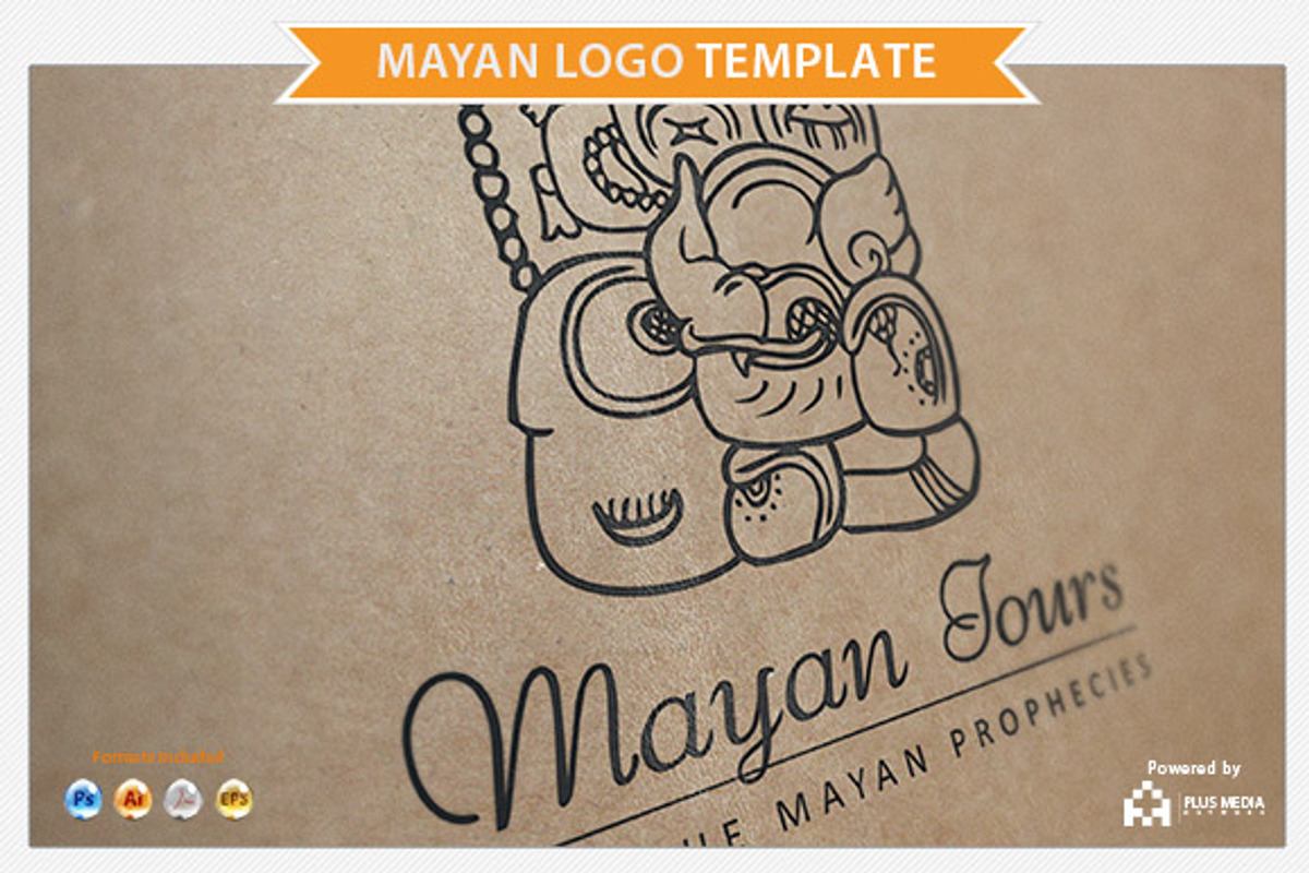 Mayan Logo Template, a Branding & Logo Template by Plus Media